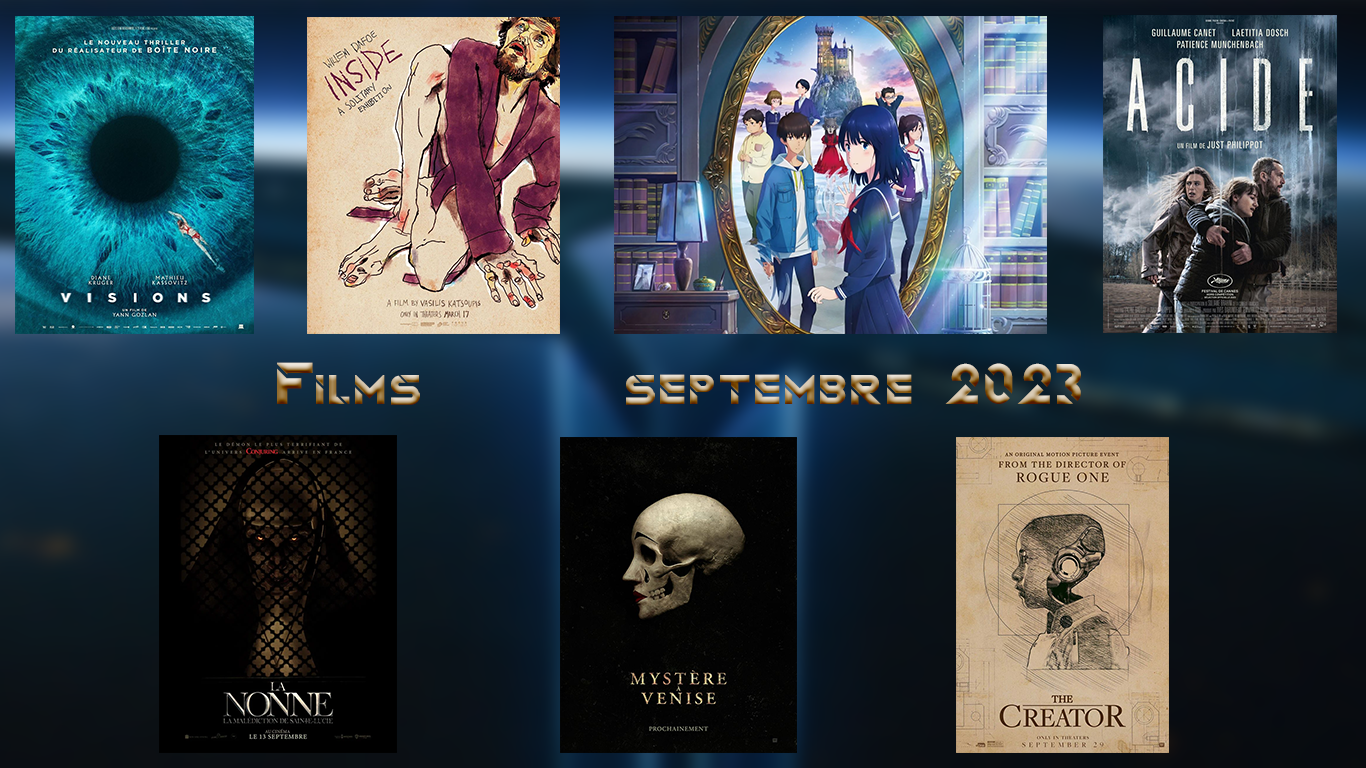 Fantasy et Science-fiction : les films de septembre 2023 - ActuSF ...