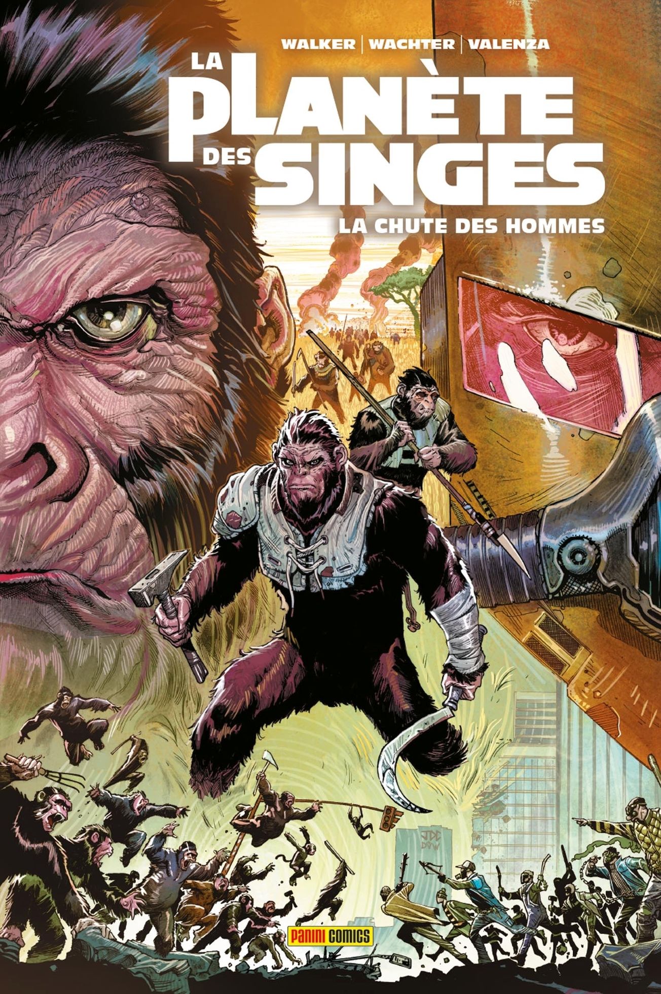 Retour sur la BD La Planète des Singes : La chute des Hommes ! - ActuSF ...