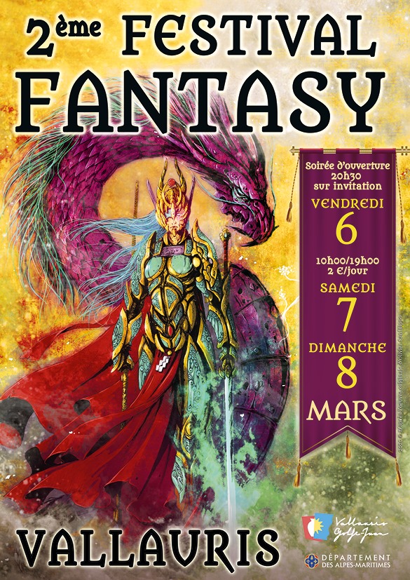 Festival Fantasy Vallauris - ActuSF - Site sur l'actualité de l'imaginaire